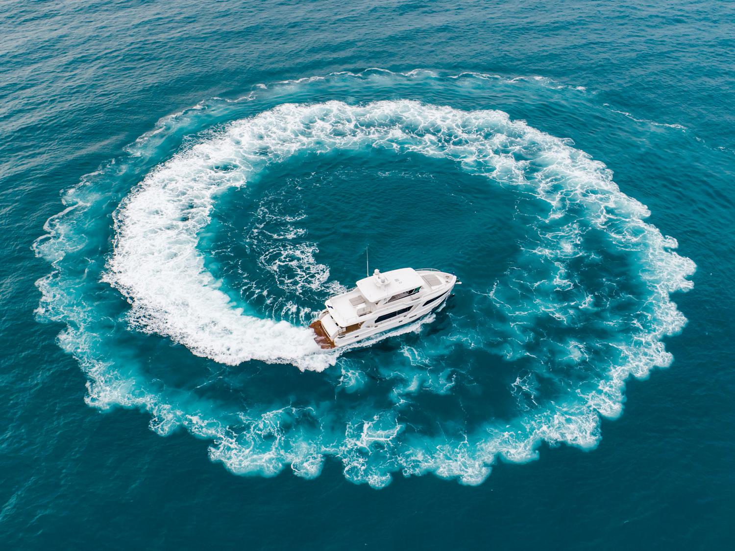 Yacht DF77 SKYLINE , Hull #2 - Horizon Yachts | CHARTERWORLD Luxury ...